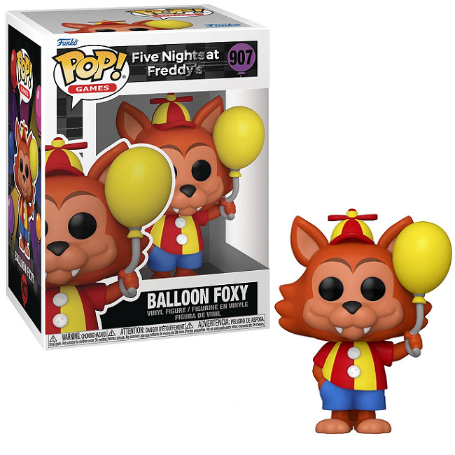 Funko Pop Five Nights at Freddy’s Ballon Foxy 907 – Dweeb Closet
